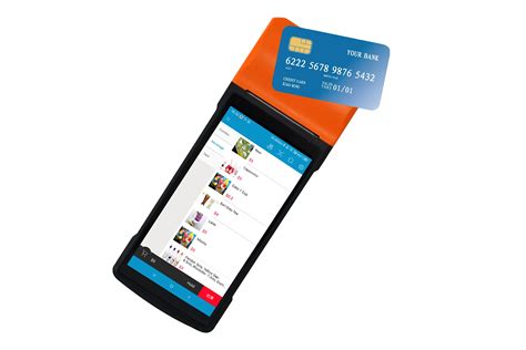 All In One Handheld Pos Terminal Mobile Payment Device With Touchscreen Thermal Printer Nfc