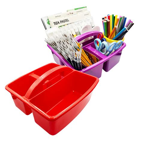 Multi Purpose Stackable Plastic Storage Caddy 235x215x13cm Bglam