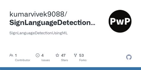 Github Kumarvivek9088 Signlanguagedetectionusingml Signlanguagedetectionusingml