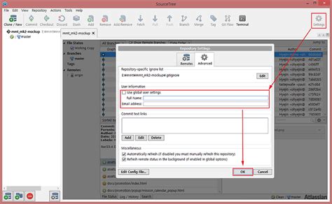 Git 소스트리sourcetree로 사용자 정보author 변경하기 — Zineeworld