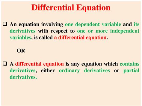SOLUTION Lecture 1 Differential Equation Of First Order And Its Its Classifications Studypool