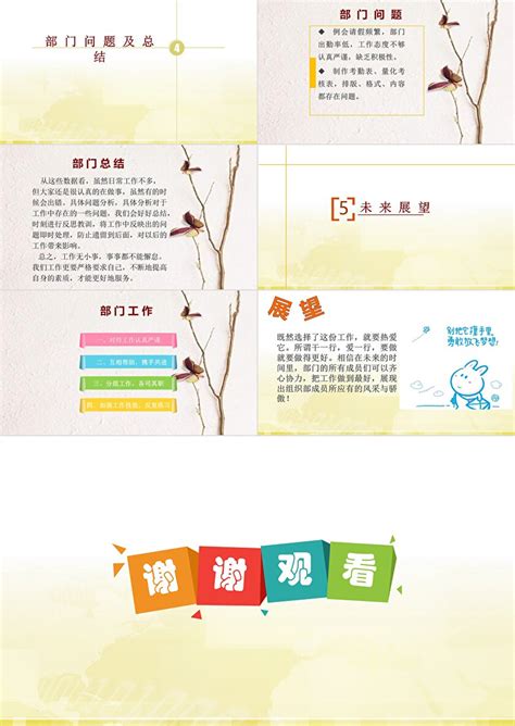 大学生自律委员会工作总结PPT 卡卡办公