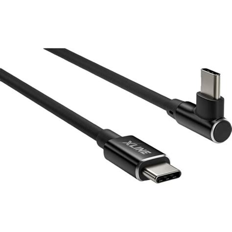 Xline 60w 1m Kabel Usb C Usb C Kątowy Niskie Ceny I Opinie W Media