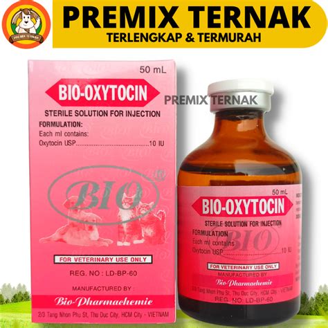 Bio Oxy Tocin 50ml Hormon Perangsang Kontraksi Uterus Dan Kelenjar