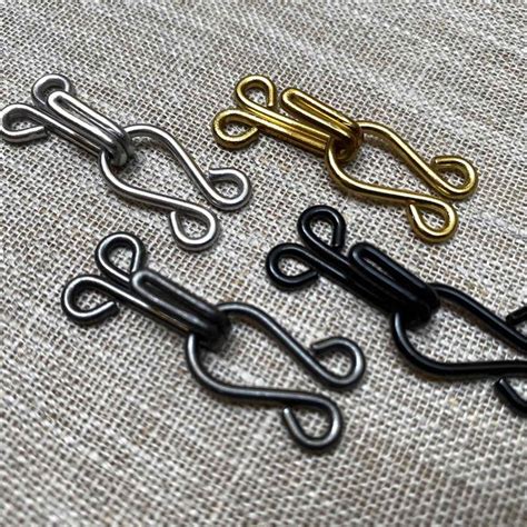 Large Brass Hook And Eye