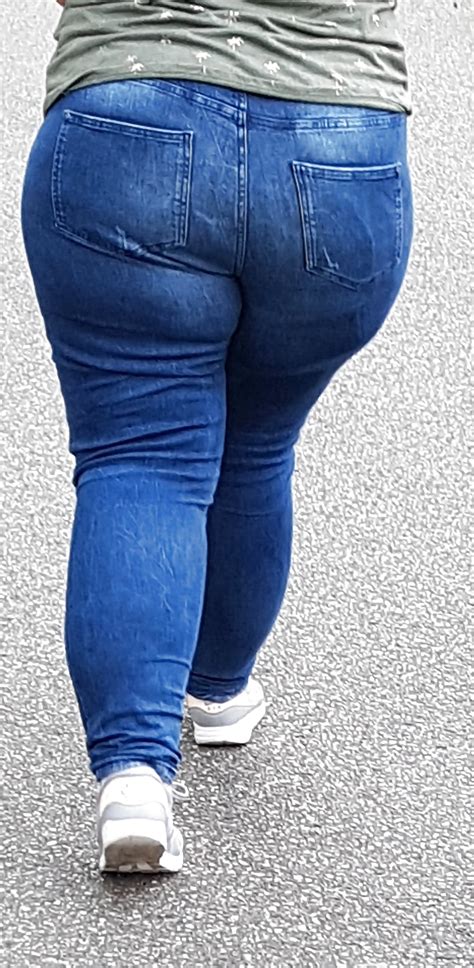Bbw Milf With Thick Legs And Butt In Tight Jeans Photo