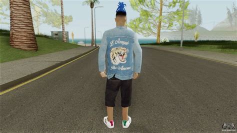 Xxxtentacion Skin V1 For Gta San Andreas