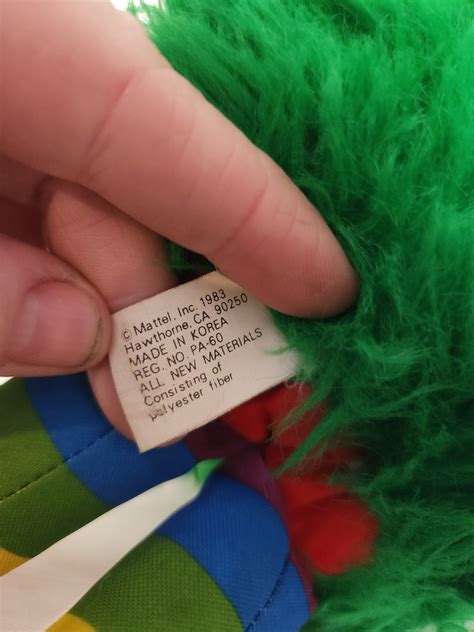 Vintage 83 Rainbow Brite Sprite Lucky Green Etsy