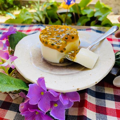 สูตร เต้าฮวยนมสดซอสเสาวรส🍮 พร้อมวิธีทำโดย Joy 365 Days Menu Challenge Wongnai Cooking