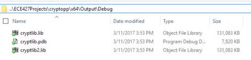Why Fatal Error Lnk1104 Cannot Open File Cryptliblib Occur When I Compile A C Project In