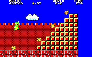 File Smbs 8 2 Staircase Png Super Mario Wiki The Mario Encyclopedia