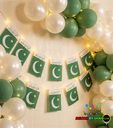 Independence Day Paper Jhandi Buntings Decor By Shan