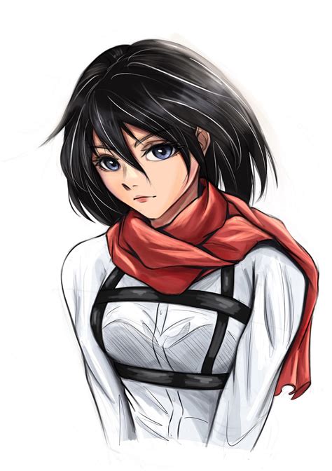 Mikasa Fan Art That I Made R Shingekinokyojin