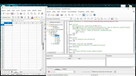 Video 02 Macros Para Libreoffice Bibliotecas Youtube