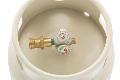 20lb Single Spud Lp Buffer Tank With Gauge Flame King