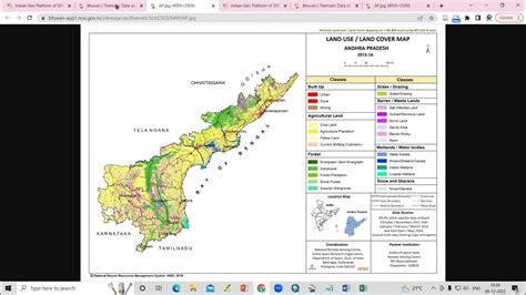 Rs And Gis Qa 23 How To Download Bhuvan Lulc Statistics And Map Youtube