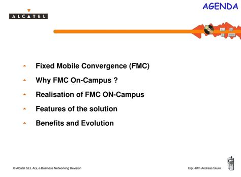 Ppt Fixed Mobile Convergence On Campus Powerpoint Presentation Free Download Id 9137264
