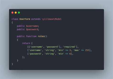 Mempelajari Framework Yii 21 Menggunakan Validasi Pada Formulir Yii — Minarsih Tech