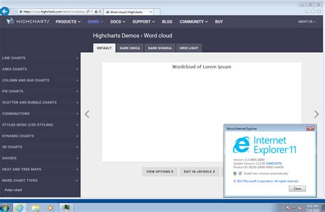 Word Cloud Does Not Render In Ie11 · Issue 8652 · Highcharts