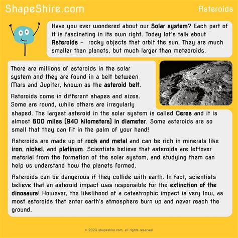 Solar System Asteroids ShapeShire