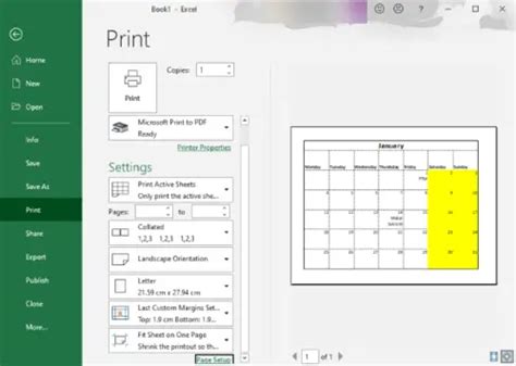 How To Create A Calendar In Excel