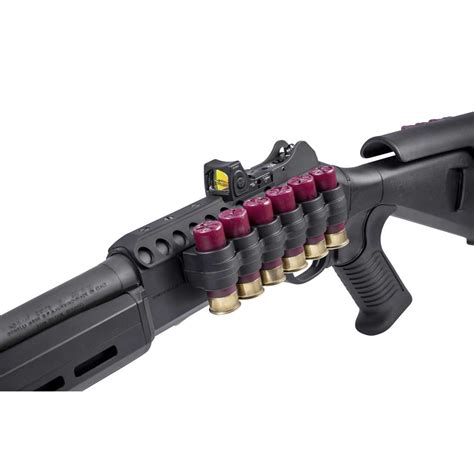 Benelli M4 Side Saddle With RMR Mount Mesa Tactical SureShell Polymer
