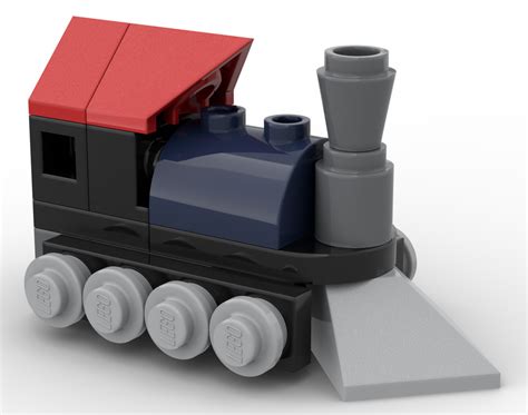 Lego Moc Mini Train By Yodakya Rebrickable Build With Lego