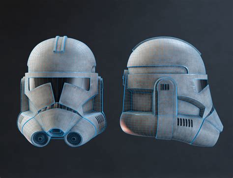 Clone Trooper Armor Rig 3d Model Rigged Cgtrader