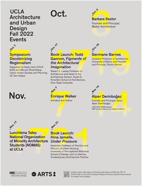 Architecture Lecture Series Poster Architecture Events Grid Design Layout Documents Design