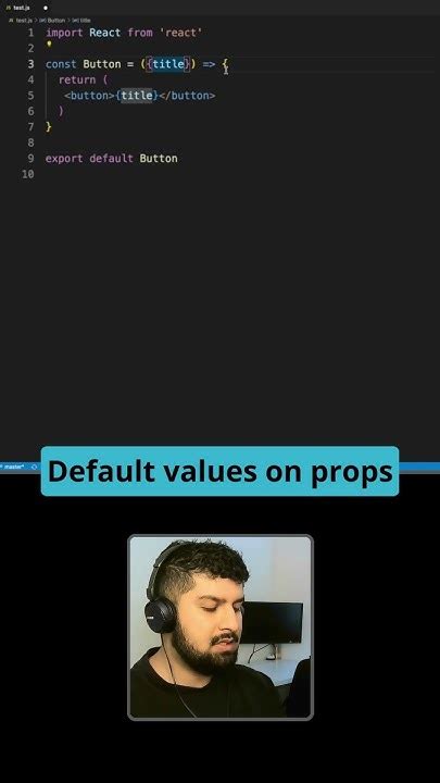 Unveiling Reacts Prop Default Values Youtube