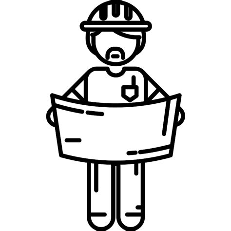 Engineer Working Vector Svg Icon Svg Repo