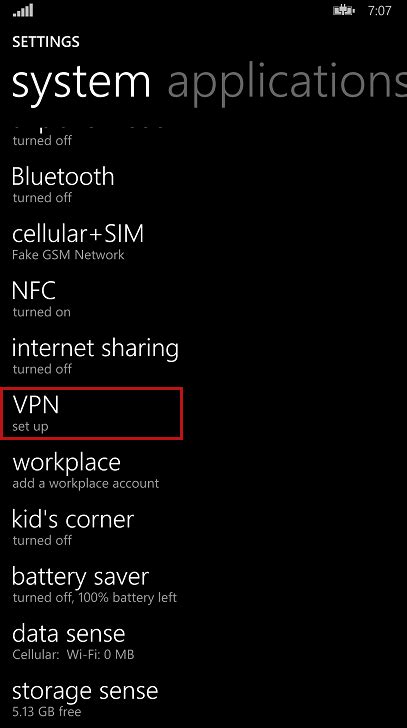 Astrill Setup Manual How To Configure IKEv IPsec VPN On Windows Phone Astrill Wiki