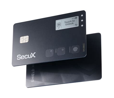 Secux Shield Bio Hardware Wallet For Crypto And Nft Best Cold Wallet