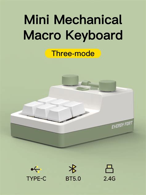 3 layers knob switches custom programming macro rgb keyboard wireless mini usb diy keyboard
