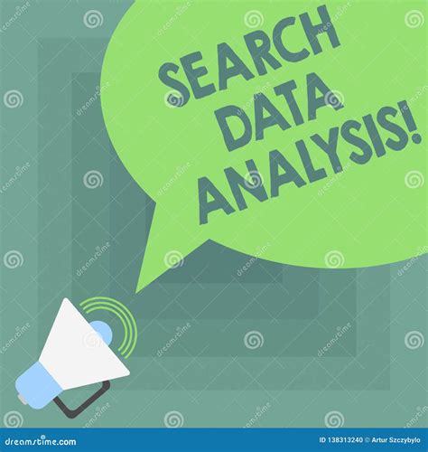 conceptual hand writing showing search data analysis business photo