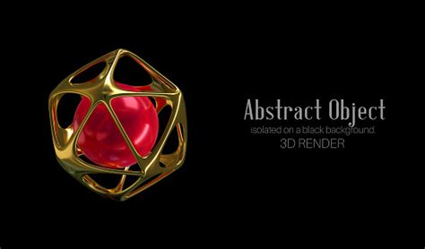 3d 일러스트레이션 검은 색 배경에 격리된 황금 추상 객체입니다 3d 렌더링 디자인 광고 용 요소 0명에 대한 스톡 사진 및 기타 이미지 Istock