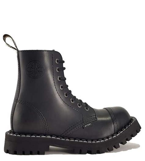 Bocanci Steel Boots Black 8 Inele Black Wolf