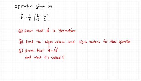 Solved Operator Given By Ê { 1] Prove That T Is