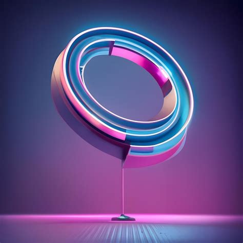 Premium Photo Gradient Blob Abstract 3d Background