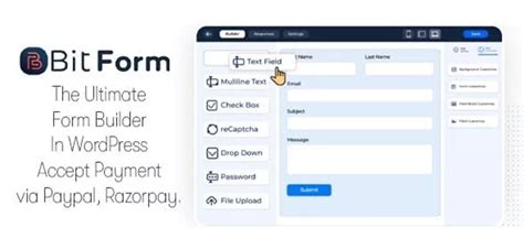Download Bit Form Pro Wordpress Drag Drop Contact Form Payment Form