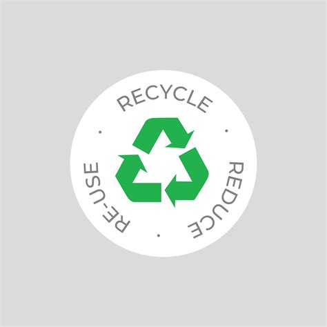 Recycle Reuse Reduce Vector Icon 20399419 Vector Art At Vecteezy