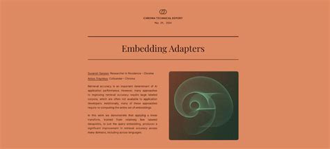 Chroma On Linkedin Embedding Adapters