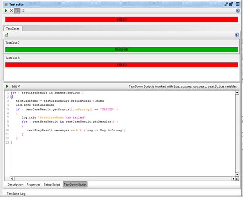 Groovy How To Get Passed And Failed Test Case Count In Soapui Stack Overflow