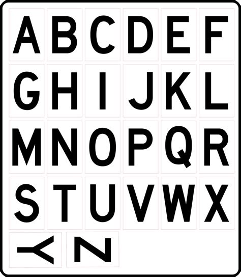 Letters Of The Alphabet Thankyou Letter