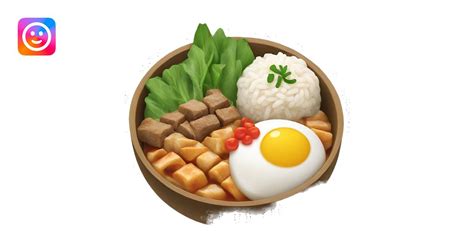 Korean Food Emoji Emoji Ai Emoji Generator