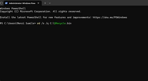 How To Open Recycle Bin On Command Prompt At Victor Bartlett Blog