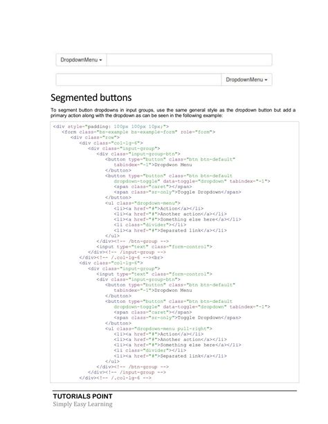 Bootstraptutorial Smairaj Page 79 Flip Pdf Online Pubhtml5