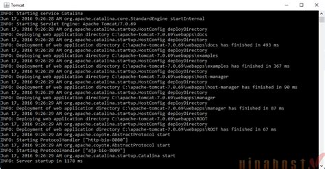Hướng Dẫn Tải Và Cài đặt Apache Tomcat 7 Lên Windows Server 2008 Vinahost