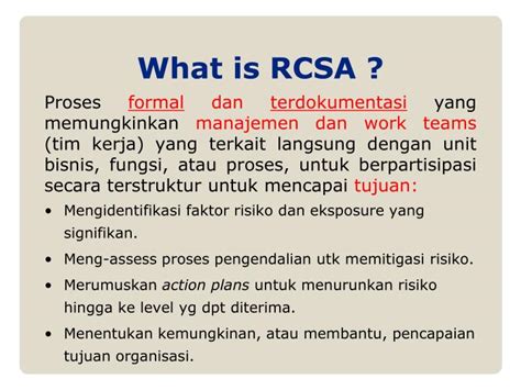 Ppt Overview Csa Rcsa Risk Control Self Assessment Powerpoint
