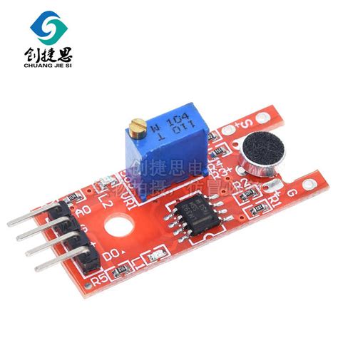 Microphone Sound Sensor Module Ky 038 Robot Microphone Sound Control Sensing Small Switch